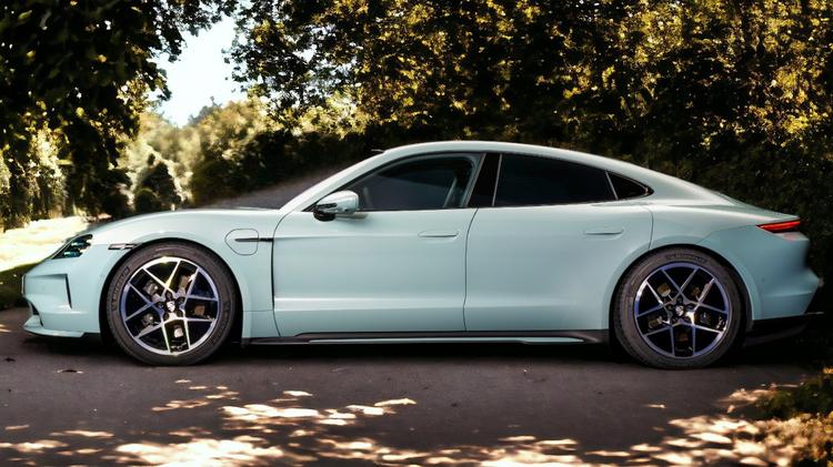 Porsche taycan saloon store